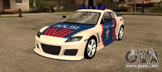 Mazda RX-8 Police para GTA San Andreas