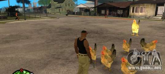 Pollos en GTA San Andreas para GTA San Andreas