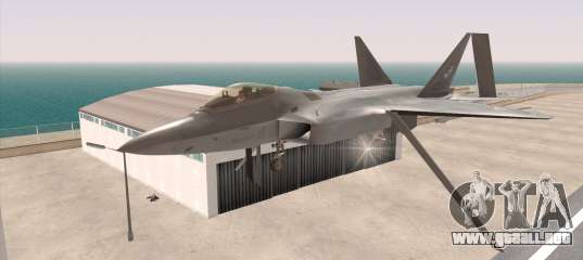 F-22 Raptor para GTA San Andreas