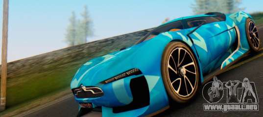 Citroen GT Blue Star para GTA San Andreas