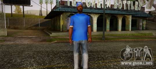 Sweet Blue Skin para GTA San Andreas