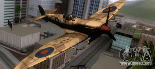 Stanislaw Skalski Supermarine Spitfire MK IXC para GTA San Andreas