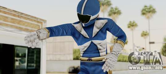 Power Rangers Lightspeed Rescue - Blue para GTA San Andreas