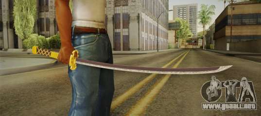 Samurai Sword para GTA San Andreas