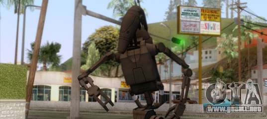 Star Wars - Shadow Droid Skin para GTA San Andreas