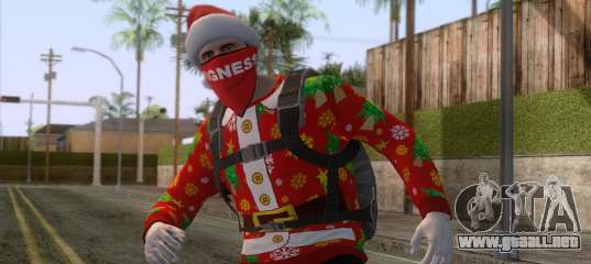 Christmas Skin 1 para GTA San Andreas