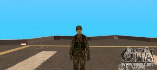 New Army Skin para GTA San Andreas