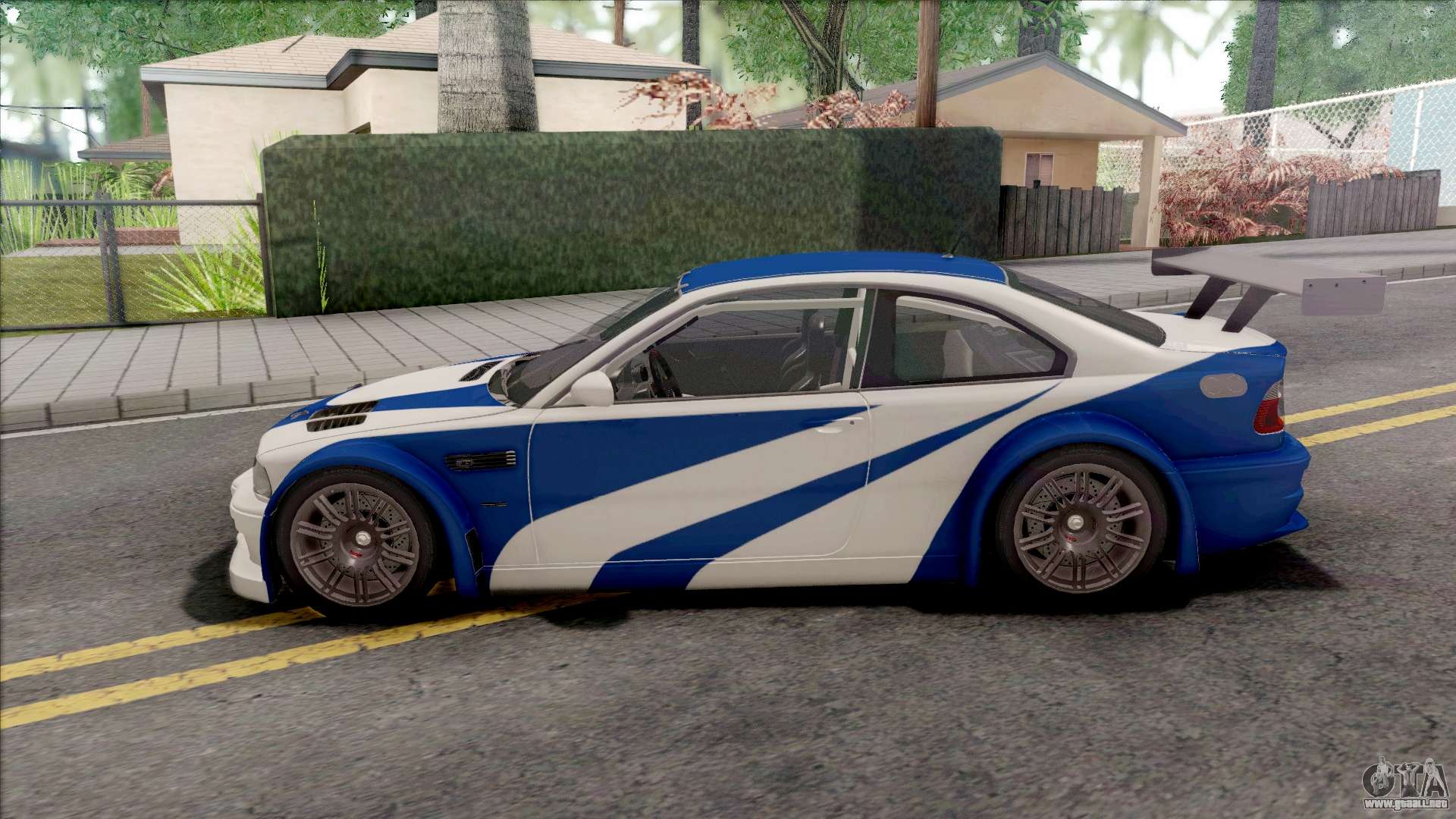 BMW M3 GTR NFS Most Wanted Para GTA San Andreas BMW M3 GTR NFS Most Wanted Para GTA San Andreas