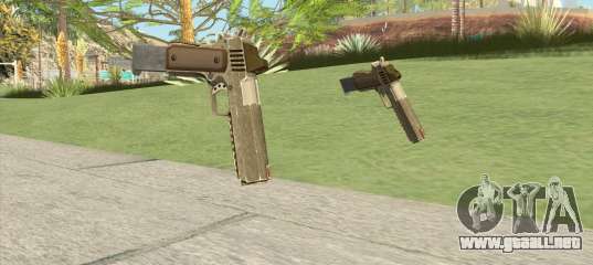 Heavy Pistol GTA V (Army) Base V2 para GTA San Andreas