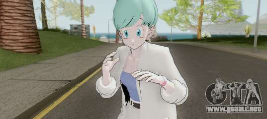 Bulma V3 (DBZ Kakarot) para GTA San Andreas