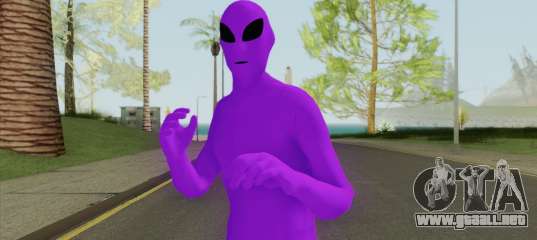 Purple Alien Bodysuit (GTA Online) para GTA San Andreas