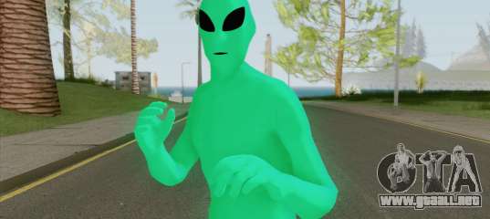 Green Alien Bodysuit (GTA Online) para GTA San Andreas