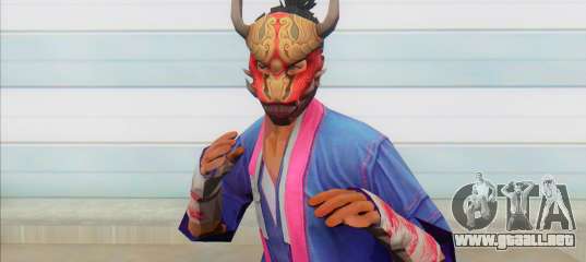Skin Sakura Masculino Free Fire para GTA San Andreas