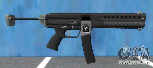 GTA V Combat PDW Extended para GTA San Andreas