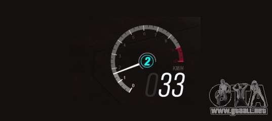 Forza Horizon 3 Speedometer by DK22Pac para GTA San Andreas