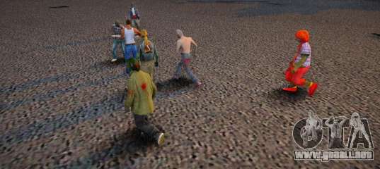The Zombie Deathmatch para GTA San Andreas
