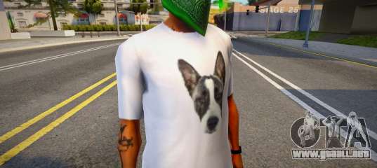 Sharo The Dog T-Shirt para GTA San Andreas