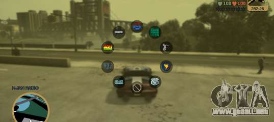 Classic Colored Radio Station Icons para GTA 3 Definitive Edition