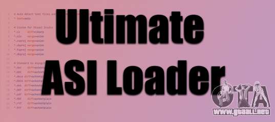 Ultimate ASI Loader para GTA San Andreas Definitive Edition