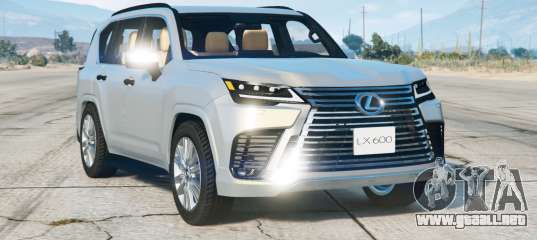 Lexus LX 600 2021 v2.0 para GTA 5