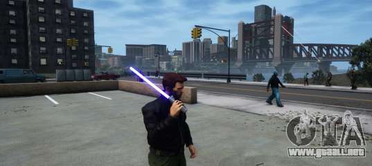Light Saber (Indigo) para GTA 3 Definitive Edition