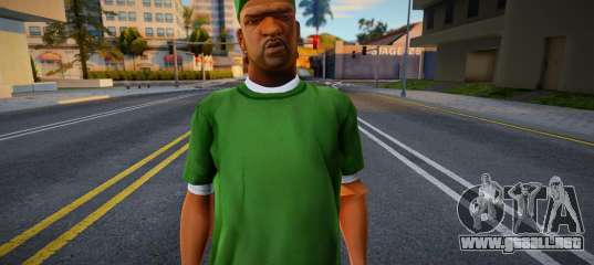 New Skin of Sweet Jhonson GTA Trilogy for San An para GTA San Andreas