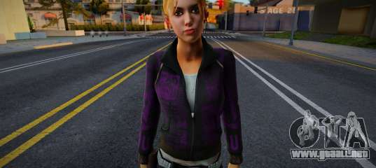 Zoe (Jessica Vance) de Left 4 Dead para GTA San Andreas