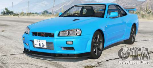 Nissan Skyline GT-R V-spec II (BNR34) 2001〡add-on para GTA 5