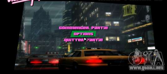 GTA IV Menu - Backgrounds 3 para GTA Vice City