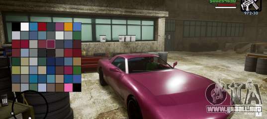 Vehicles Colors Fix para GTA San Andreas Definitive Edition
