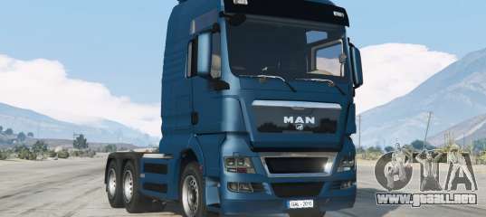 MAN TGX Astronaut Blue [Replace] para GTA 5