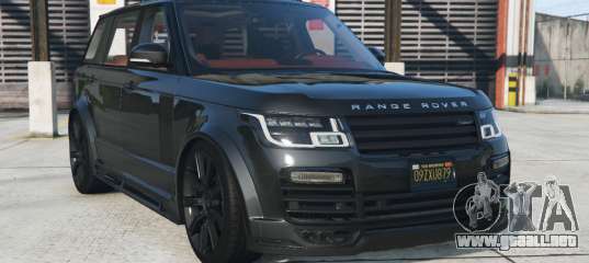 Mansory Range Rover Autobiography LWB para GTA 5