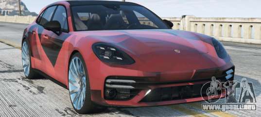 Porsche Panamera Turbo S English Vermillion [Add-On] para GTA 5