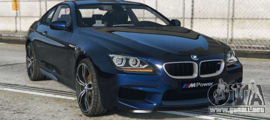 BMW M6 Coupe Prussian Blue [Add-On] para GTA 5