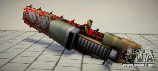 Chainfist from Quake 2 Mission Pack: Ground Zero para GTA San Andreas