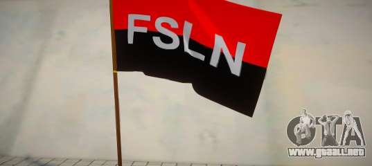 FSLN Flag para GTA San Andreas